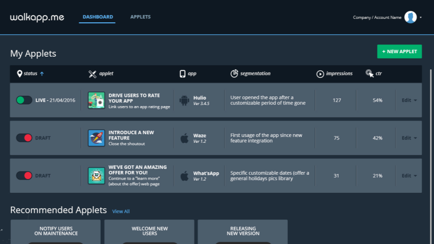 WalkMe Apps Reviews, Pricing, Alternatives | DiscoverSdk